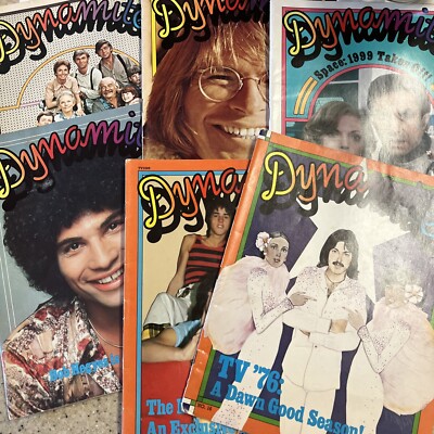Vintage Lot: 6 Dynamite Magazines, issues 2 9 16 25 31 And 37 | eBay