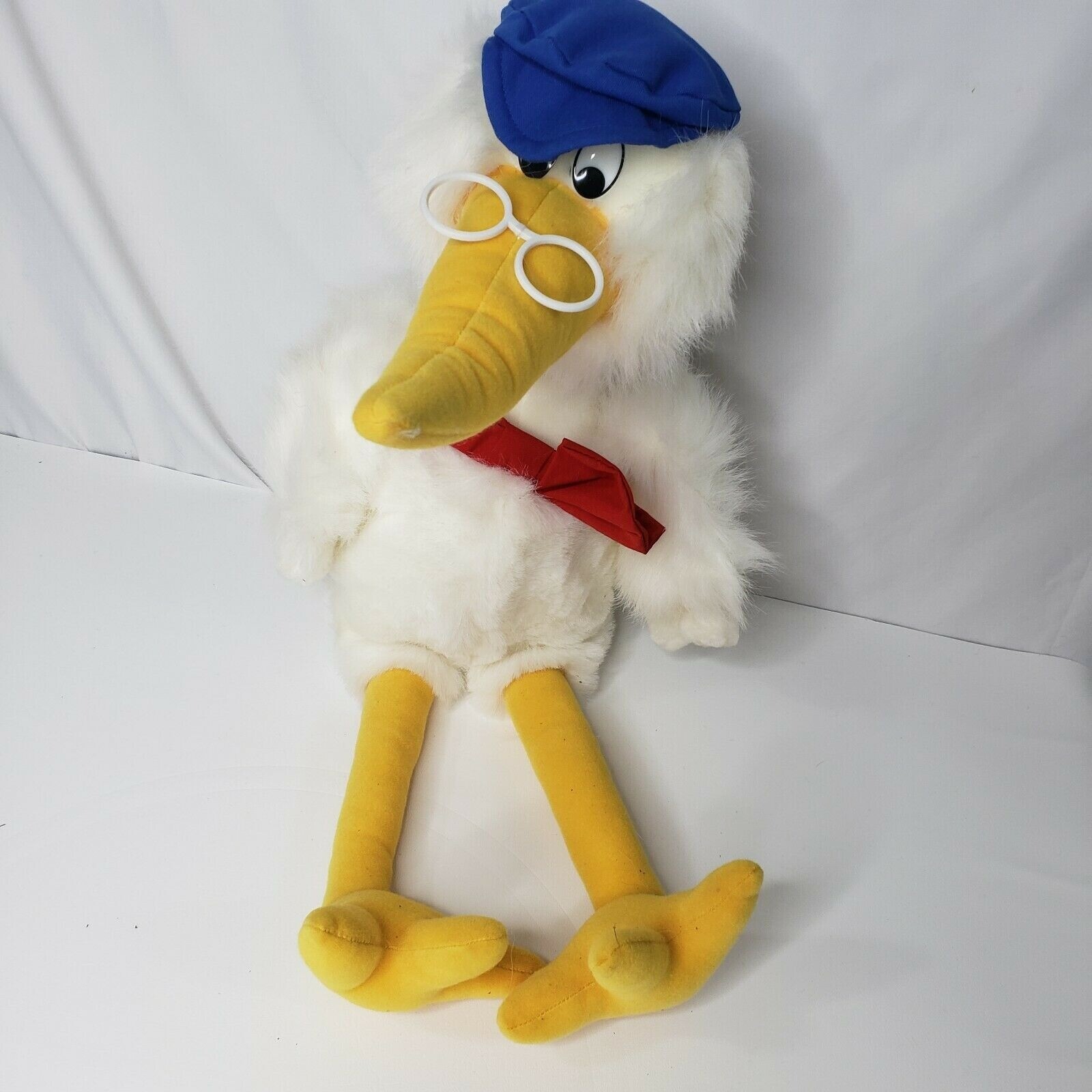 Vtg 1989 Vlasic Pickle Stork 24" Large Plush Stuffed Toy Bird ...