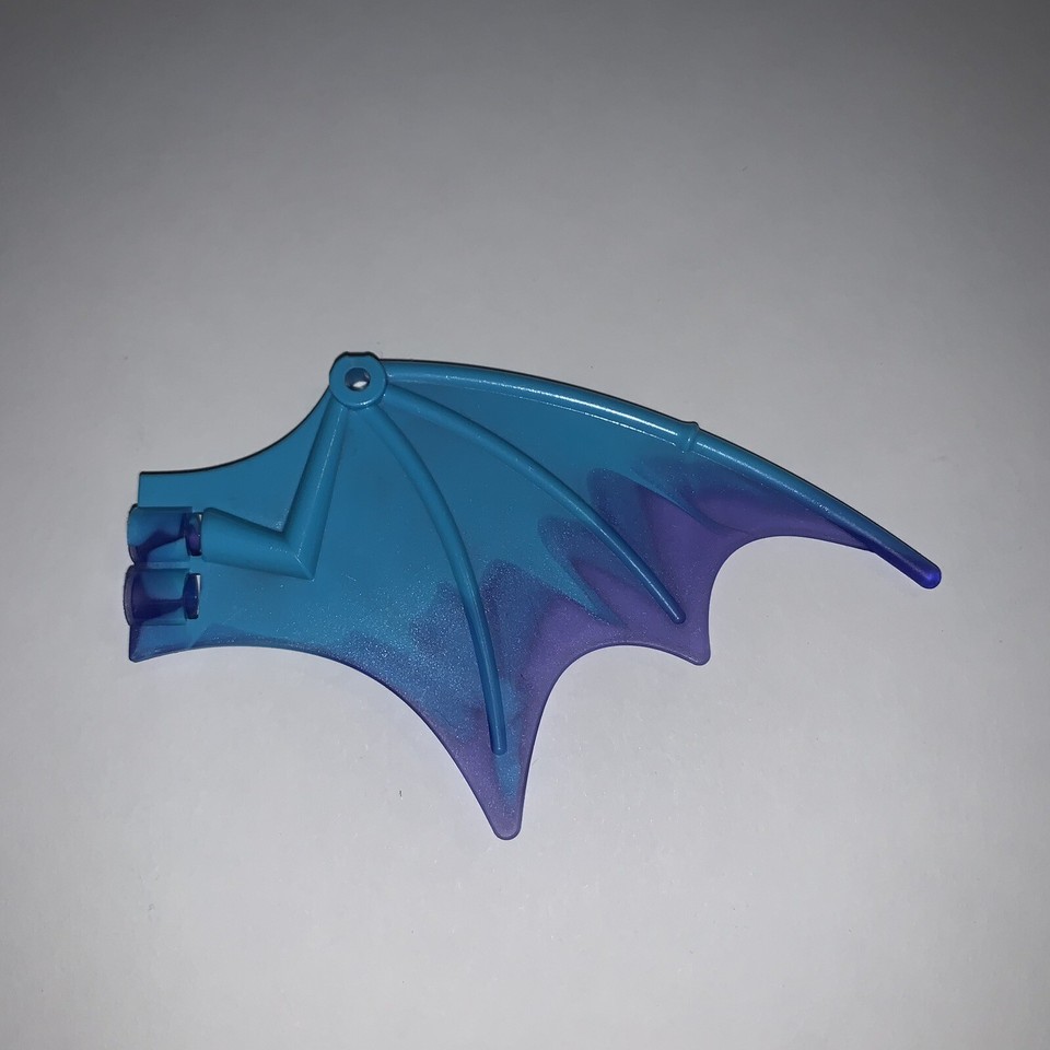 1x Lego Elves Water Dragon Adventure Wing Piece Part 2016 - 41172 Blue ...