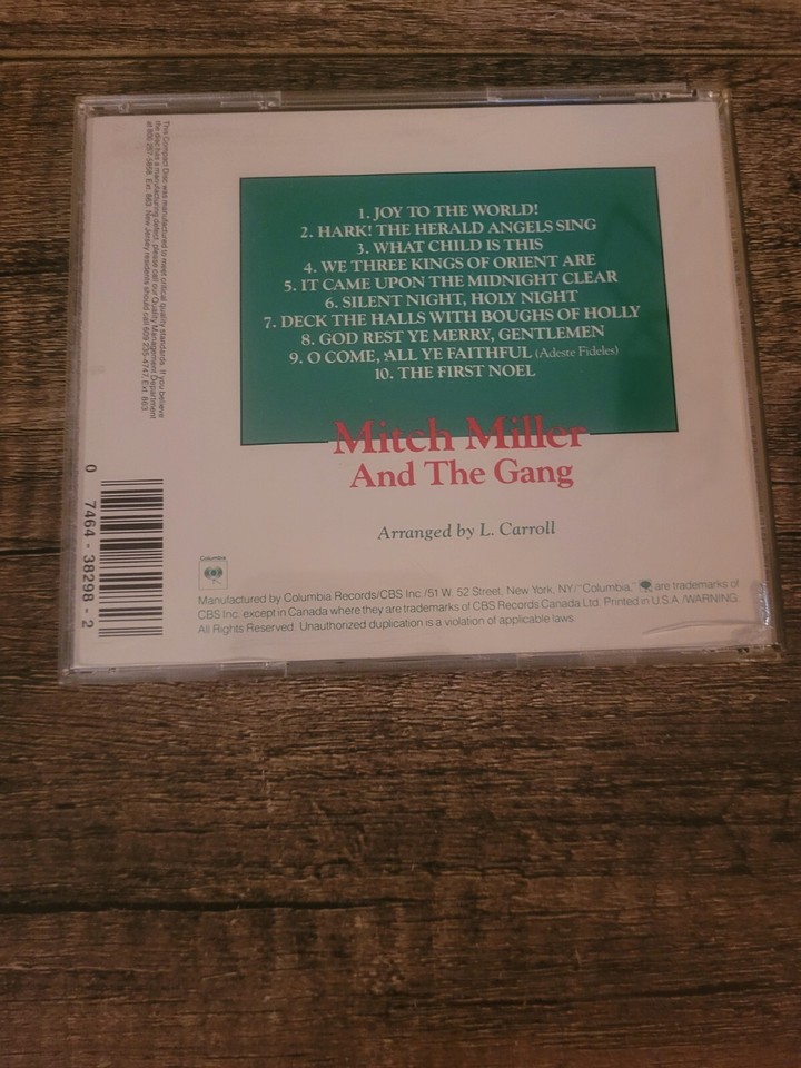 Mitch Miller & the Gang Christmas Sing-Along with Mitch Collector's Choice CD | eBay