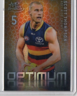2021 AFL SELECT OPTIMUM MIRROR SCOTT THOMPSON ADELAIDE CROWS 34/60 ...