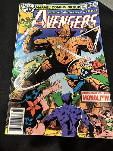 THE AVENGERS #180/ THOR/ MONOLITH/ BRONZE AGE/ MARVEL COMICS 1979 | eBay
