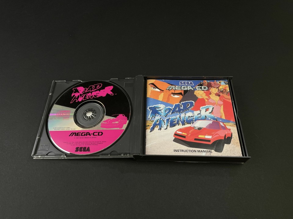 SEGA Mega CD Road Avenger EUR Trés Bon état 4974365646035 | eBay