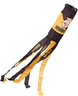 Football Fans Pittsburgh Steelers Windsock Flag Fan Banner | eBay