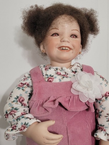 LIZZIE - 27" Handcrafted Porcelain Reproduction Doll | eBay