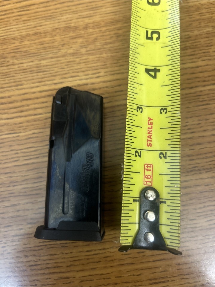 SIG P365 Micro Compact 10 Round Magazine Flush Fit - 9 mm SIG Sauer | eBay