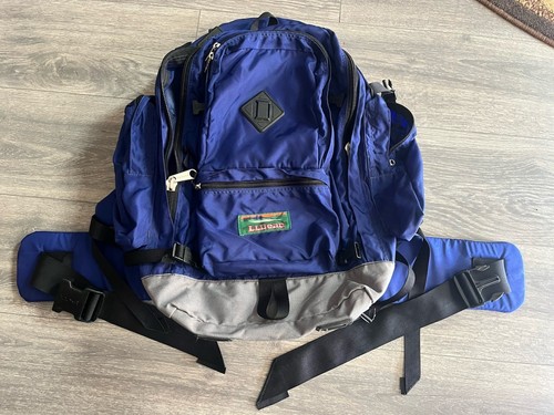 Vintage Blue LL Bean Hiking Backpack M847 Nylon Mount Katahdin | eBay