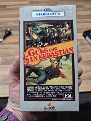 Guns For San Sebastian VHS MGM/UA Home Video Charles Bronson | eBay