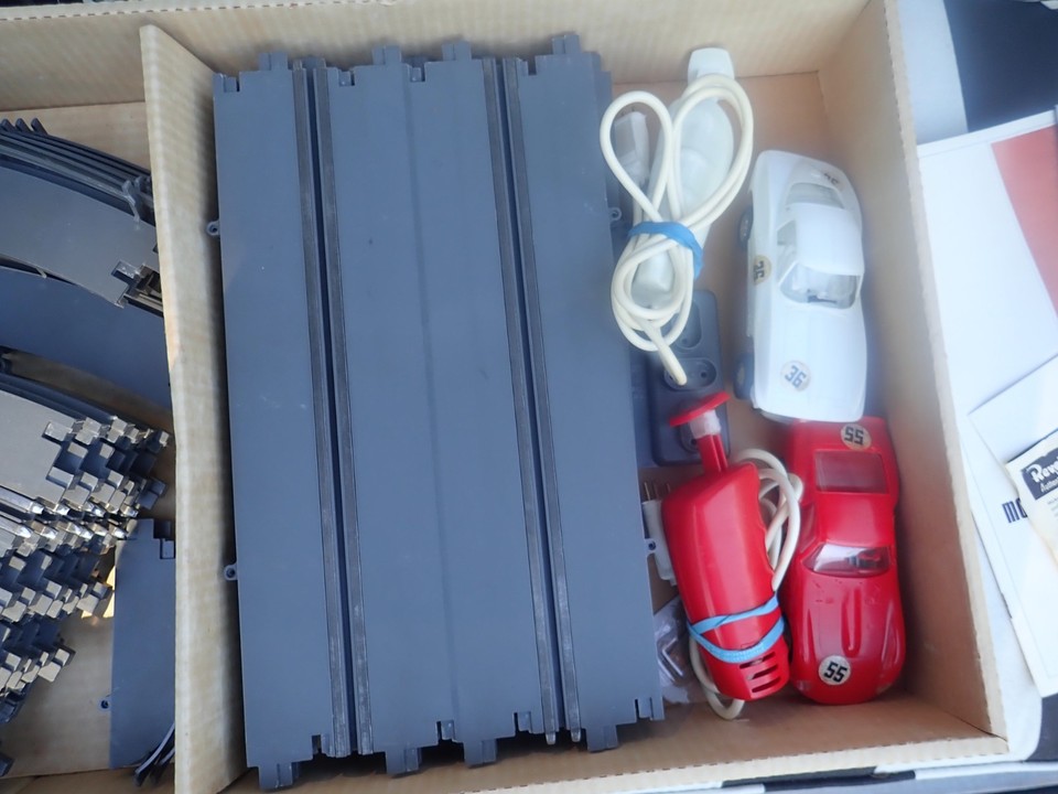 Revell Raceway Vintage Revell Gran Turismo Racing Set 1965 Slot Cars | eBay