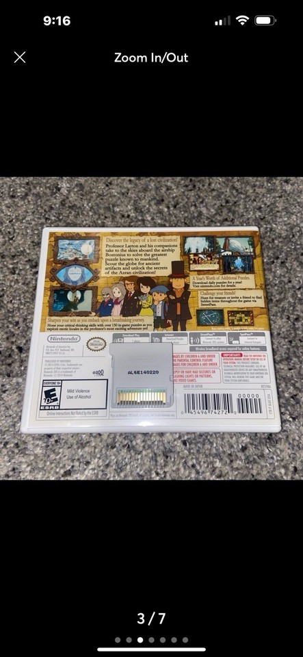 COMPLETE Professor Layton and the Azran Legacy Nintendo 3DS 2014 | eBay