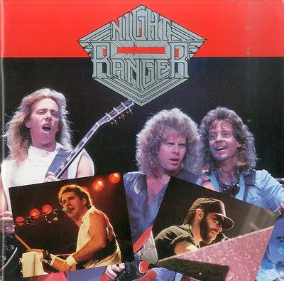 Booklet Tour Book Live Concert Pamphlet Night Ranger 1985 Japan ...