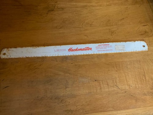 1 LENOX Hackmaster Steel Blade #22047 17"/4"x .062"x10TPI Bimetal High ...