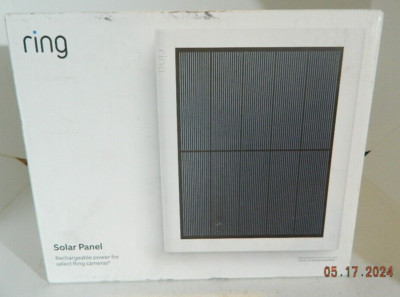 Ring 4W 2nd Generation Solar Panel for Select Ring Security Cameras ...