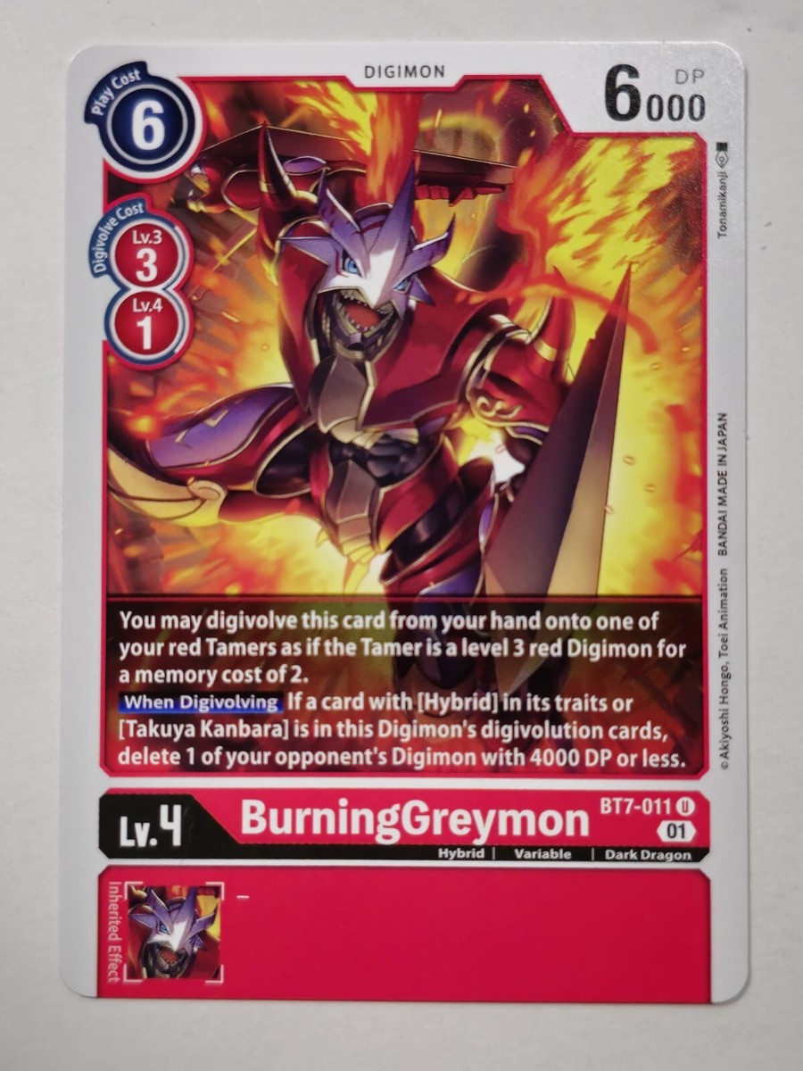 Digimon Cyber Sleuth Burninggreymon