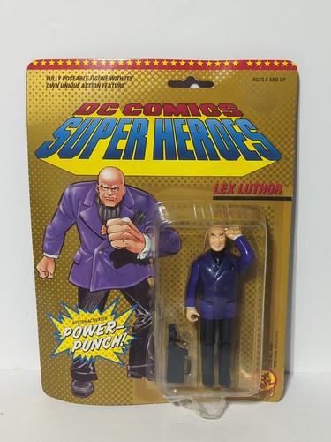 Vintage DC Comics Super Heroes Evil Lex Luthor Toy Biz Action Figure ...