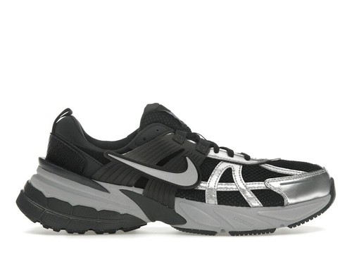 Nike V2K Run Black Metallic Silver W - FD0736-005 | eBay
