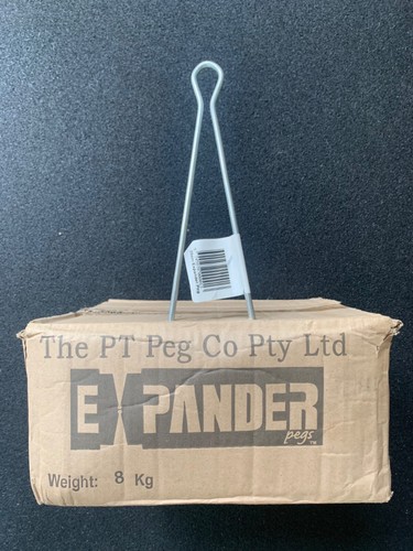 100 x Tent Pegs (25cm) Expander Pegs Canopy Marque Sand Peg Stakes Guy ...