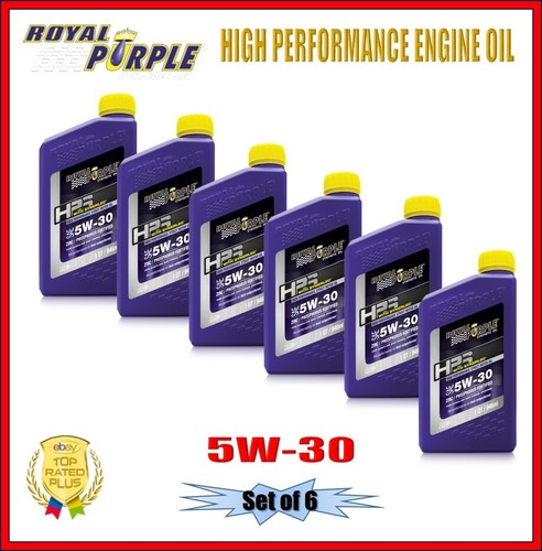 Royal Purple High Performance Street Engine Oil 5W-30 1-Qt Bottle Set ...