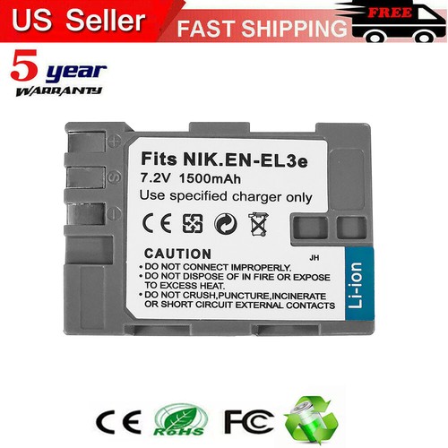 EN-EL3e Rechargeable Battery Pack For Nikon D90 D200 D300S D700 D80 D70 ...