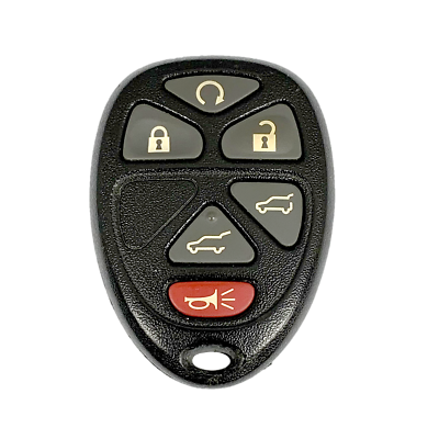 OEM GM Keyless Remote Fob 6 Button For CHEVY GMC CADILLAC OUC60270 6B ...