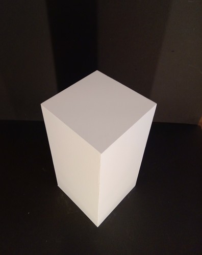 42" High White Display Pedestal Stand Riser Column Pillar - Weddings ...