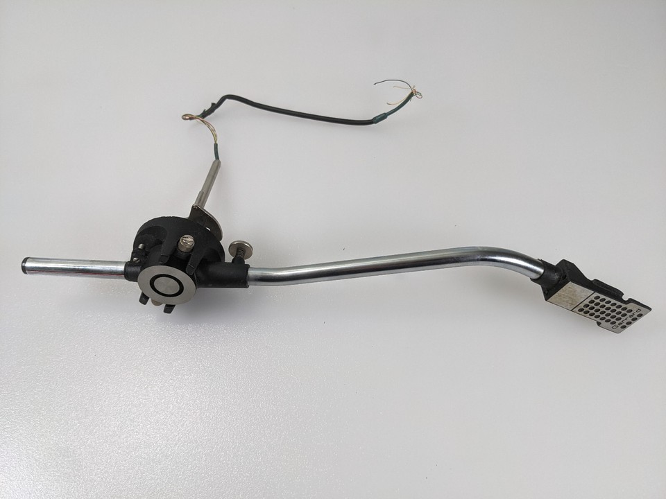 VINTAGE GARRARD 990B TURNTABLE PARTS:MAT,ARM,LEVER,SPRING,COUNTERWEIGHT ...