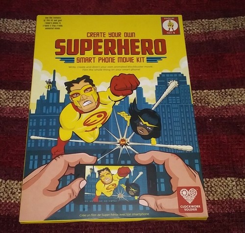 Custom Create Your Own Comic Book Hero Smart Phone Action Figure Kit | eBay