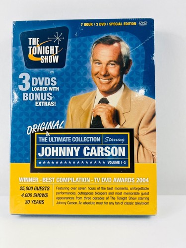 Johnny Carson The Tonight Show Special Edition Ultimate Collection 3 ...