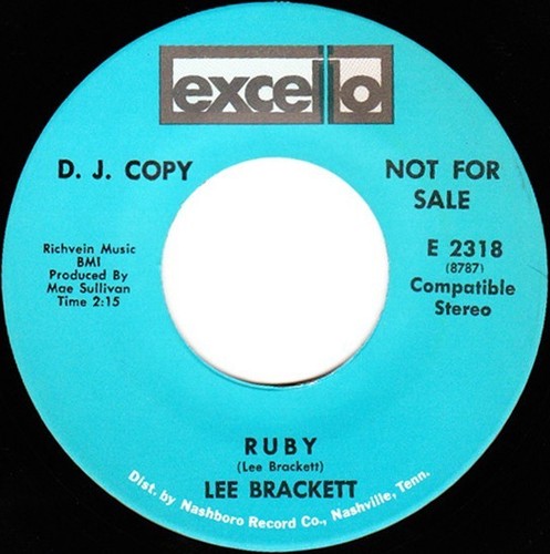 Lee Brackett / Ruby / Save A Foolish Man 1971 US 7in Vinyl Excello E ...