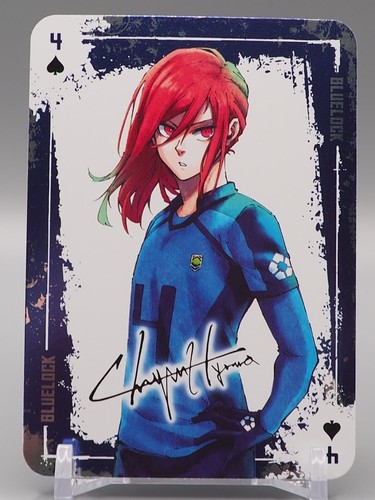 Hyoma Chigiri Blue Lock Egoist Playing Cards Spade 4 Anime Japan yy328 ...
