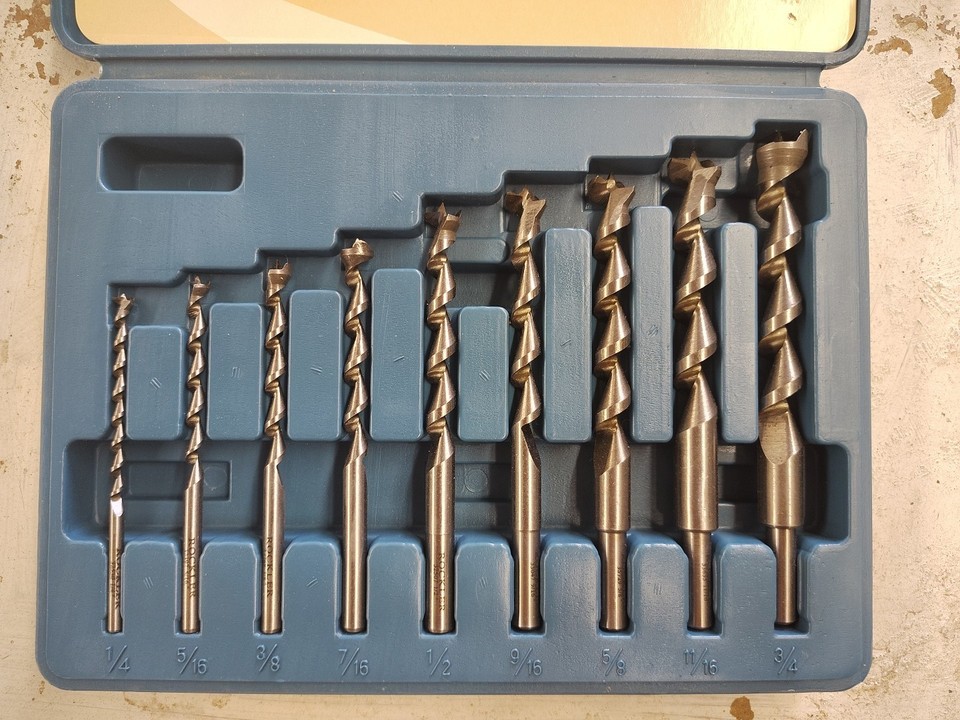 Rockler 9 Power Bore Bit Set | eBay