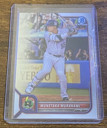 Munetaka Murakami 2022 Bowman NPB Baseball Chrome #2 Tokyo Yakult Swallows (B) | eBay