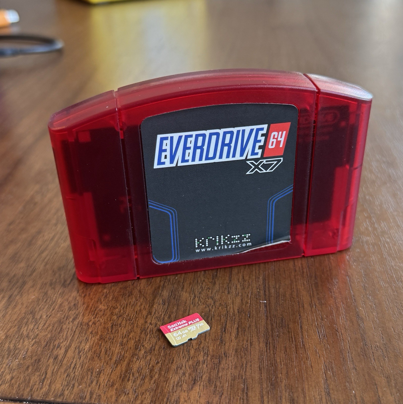 Everdrive 64 X7 Nintendo N64 Krikzz + Micro Sd | eBay