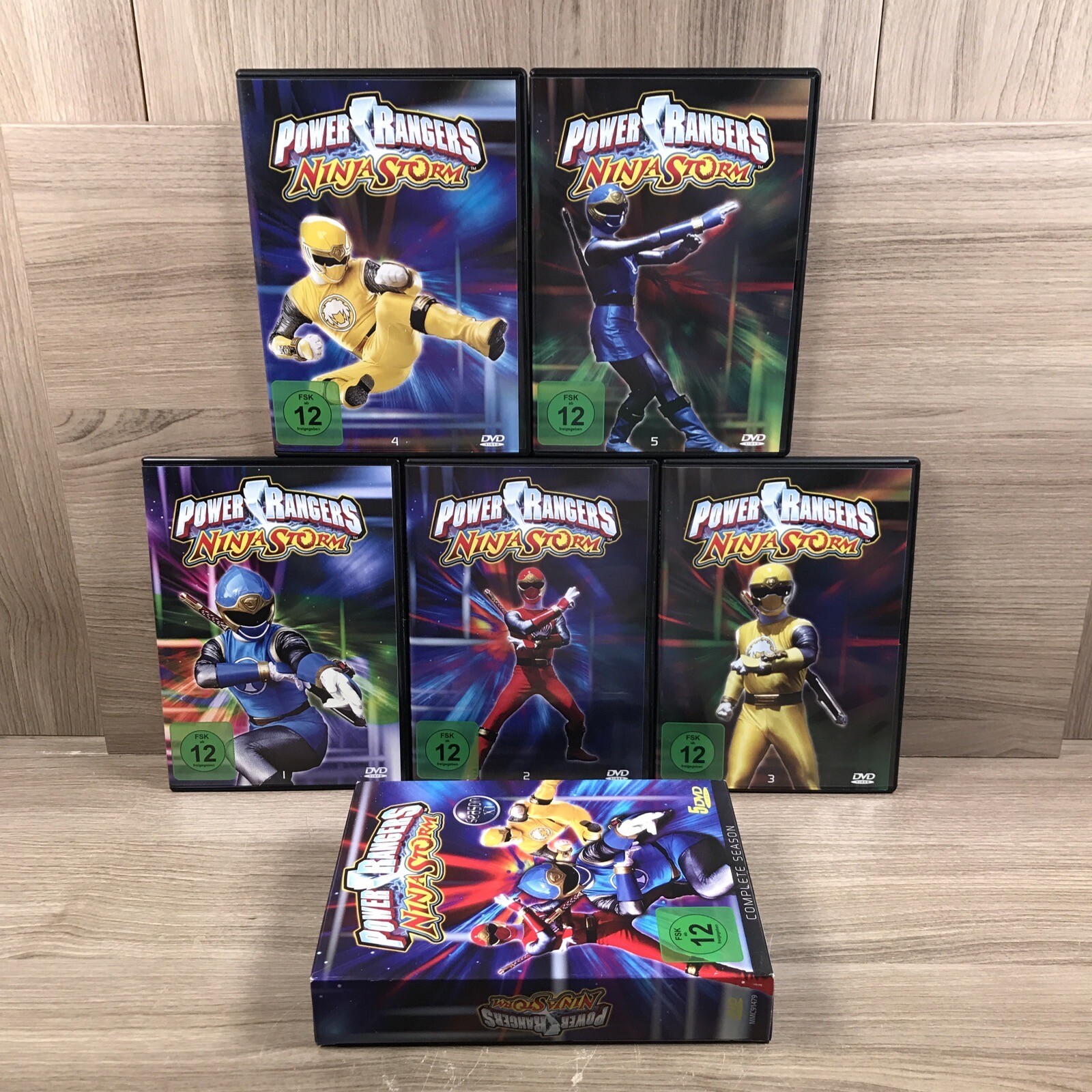 DVD Box • Power Ranger Ninja Strom Complete Season 5 DVDs • Im ...