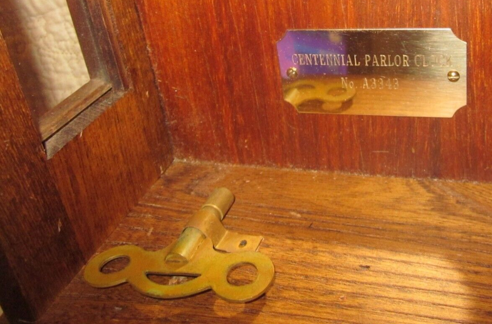 vintage CENTENNIAL PARLOR CLOCK working with key wall clock | eBay