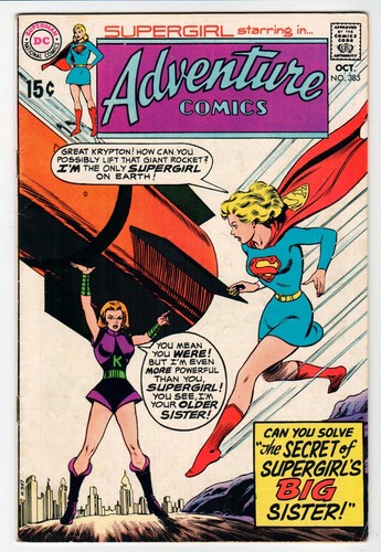 DC - ADVENTURE COMICS #385 - VG Apr 1969 Vintage Comic | eBay