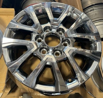 2024 Toyota Tacoma OEM Wheel Rim 18x7.5 18" Chrome Clad 10640 ...