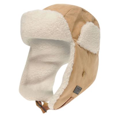 Firetrap Trapper Mens Hat Beanie Padded Cap Retro Winter Brown T263 ...