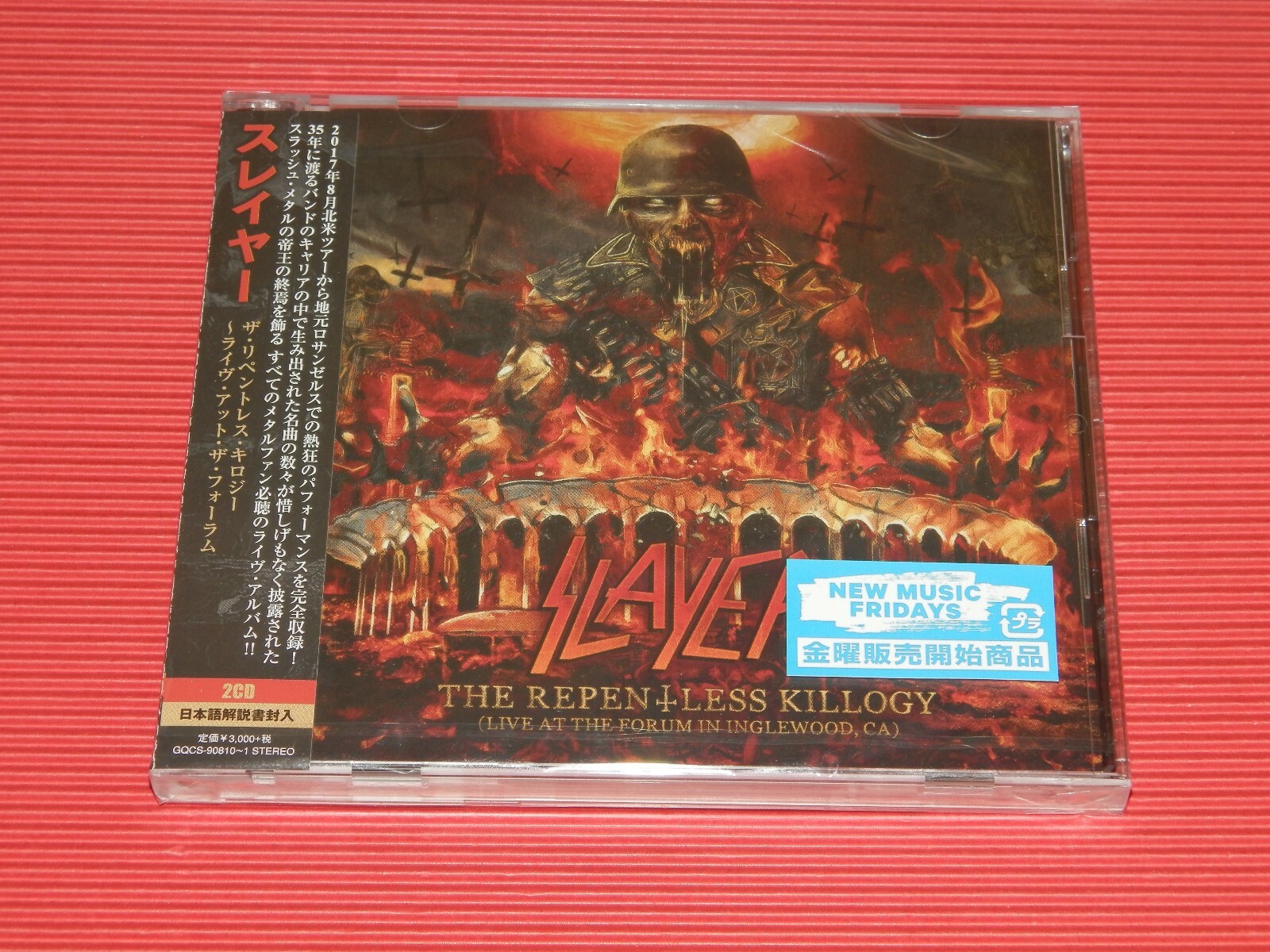 4BT SLAYER THE REPENTLESS KILLOGY LIVE AT THE FORUM IN INGLEWOOD, CA ...