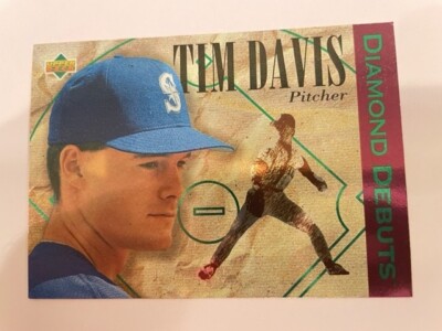 Tim Davis ROOKIE CARD 1994 Upper Deck Diamond Debuts #512 Seattle ...
