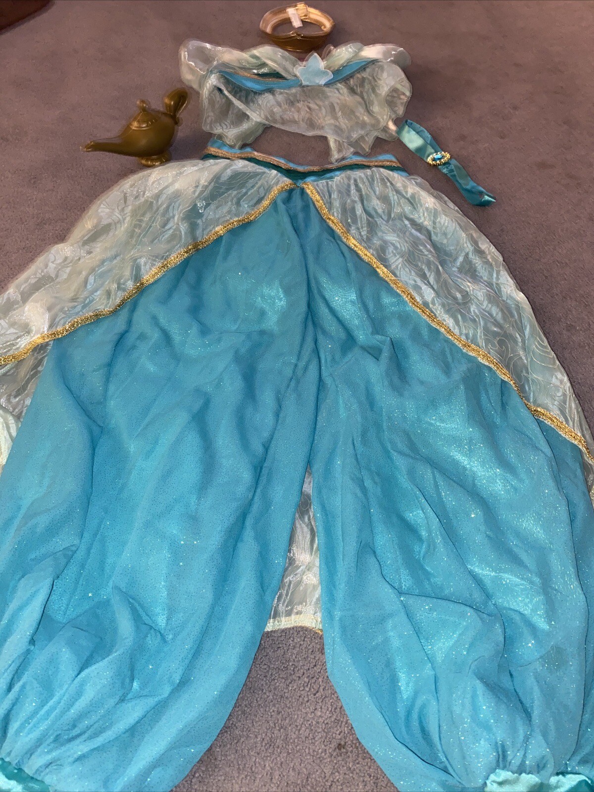 Women's Disney Aladdin Jasmine Arabian Princess Costu… - Gem