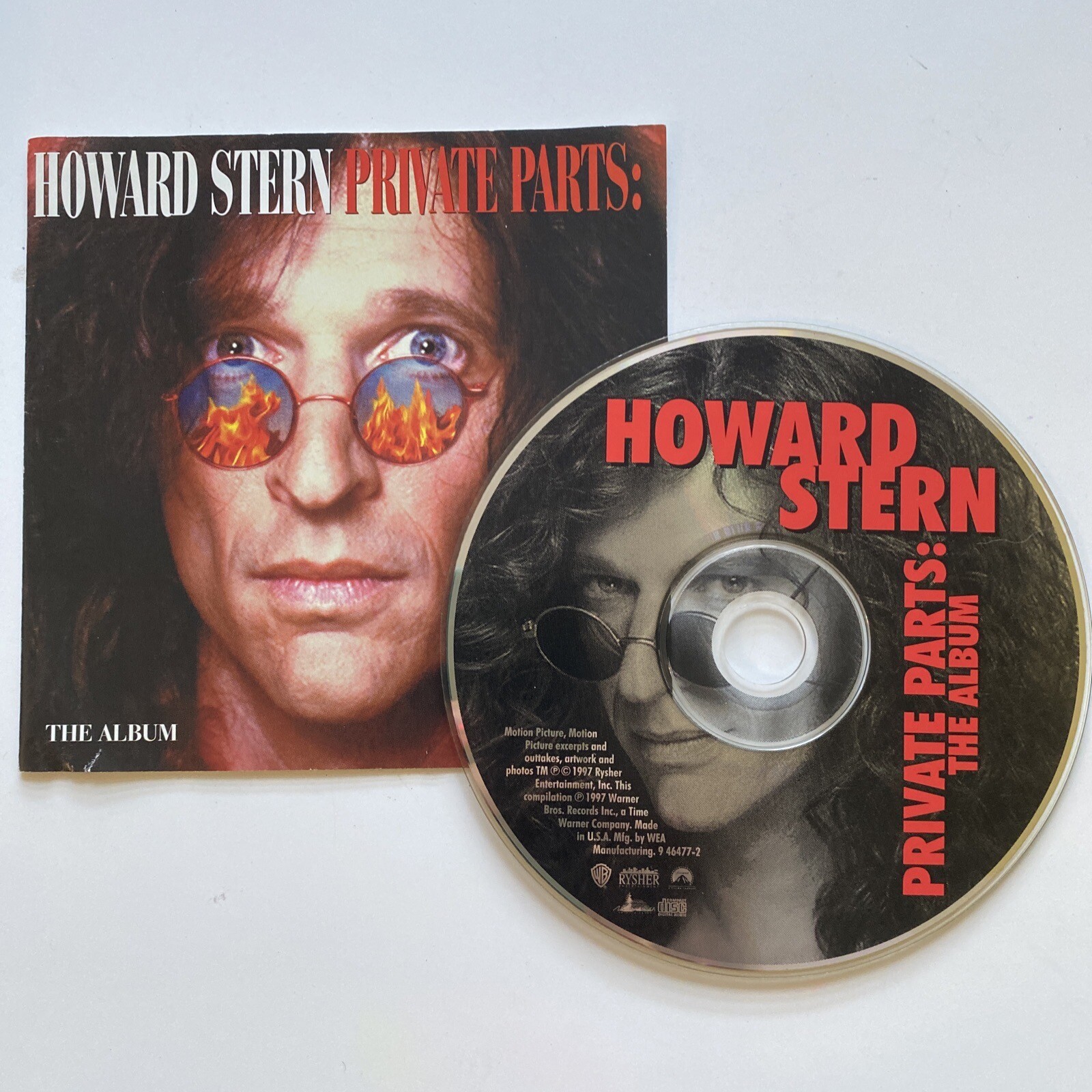 Howard Stern Private Parts: The Album CD - *NO CASE* | eBay