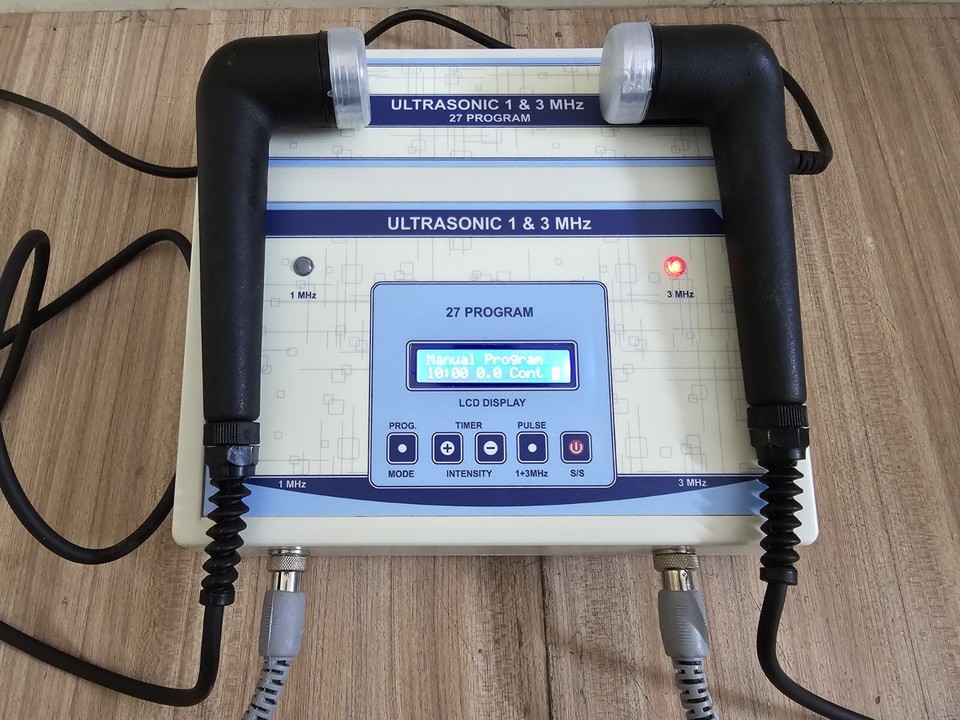Advanced Ultrasound Therapy 1Mhz & 3Mhz Machine Physical Therapy ...