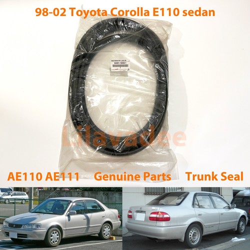 GENUINE TOYOTA COROLLA AE110 AE111 4D SEDAN TRUNK LID WEATHERSTRIP RUBBER SEAL | eBay Australia