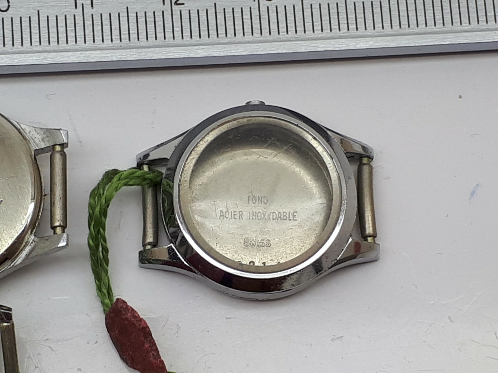 LOT WATCH CASES OPTIMA MOVADO SPARE PARTS LADES SWISS MADE WATCHMAKERS ...