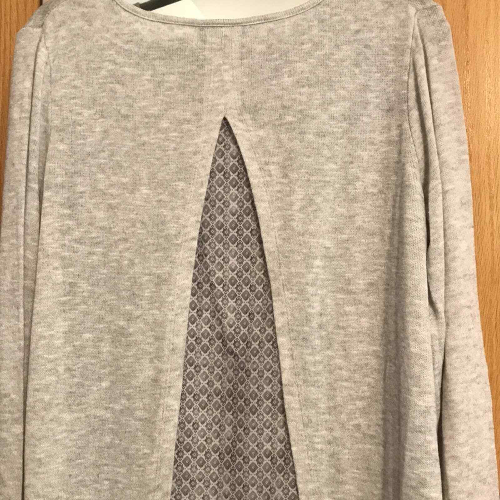 Gina Benotti Medium 2 layer look, split back, grey an… - Gem