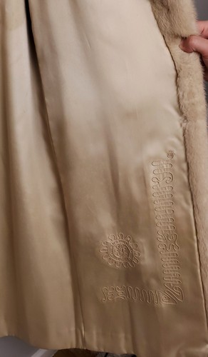 Vintage Genuine Blonde Mink Fur Coat by Emba – Full Length – Stunning ...