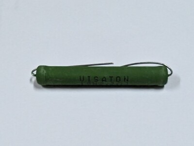 1 Visaton MOX-Widerstand 10 W 2,2 Ohm Metall-Oxid-Schichtwiderstand ...
