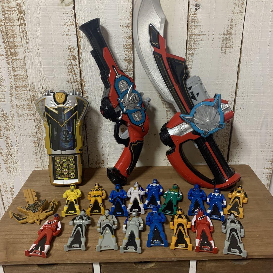 Power Rangers Super Megaforce Gokaiger Morpher Weapon 3p Ranger Key 18p ...