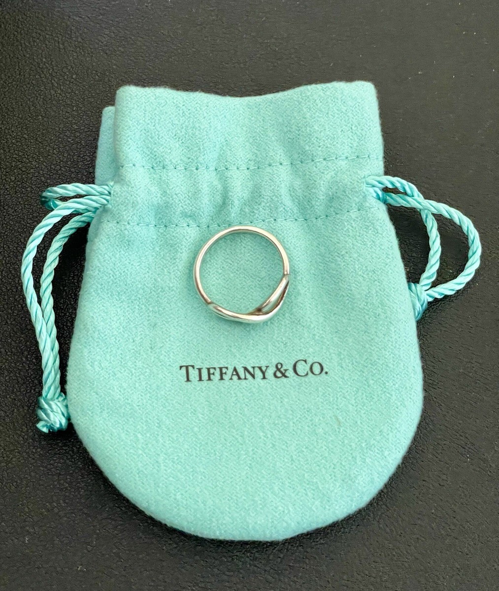 Tiffany & Co. Sterling Silver Signature Infinity Band Ring Tiffany & Co. Sterling Silver Signature Infinity Band Ring